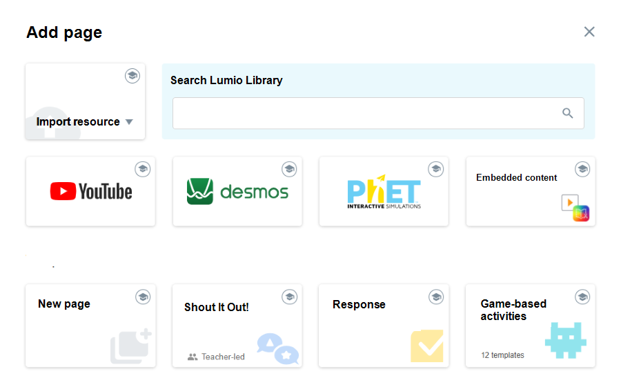 Embedded content - Lumio