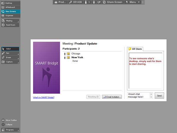 Erste Schritte mit der SMART Meeting Pro - SMART Meeting Pro 4