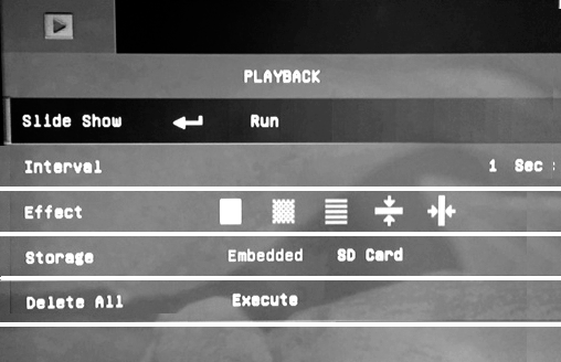 Using the document camera in Playback mode - SMART Document Camera 550