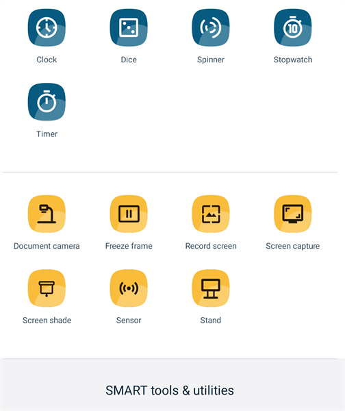 SMART tools and utilities - iQ 4