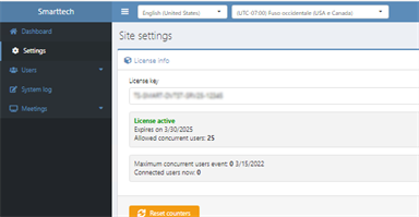 Configuring the web portal and activating the SMART TeamWorks 4 Server ...